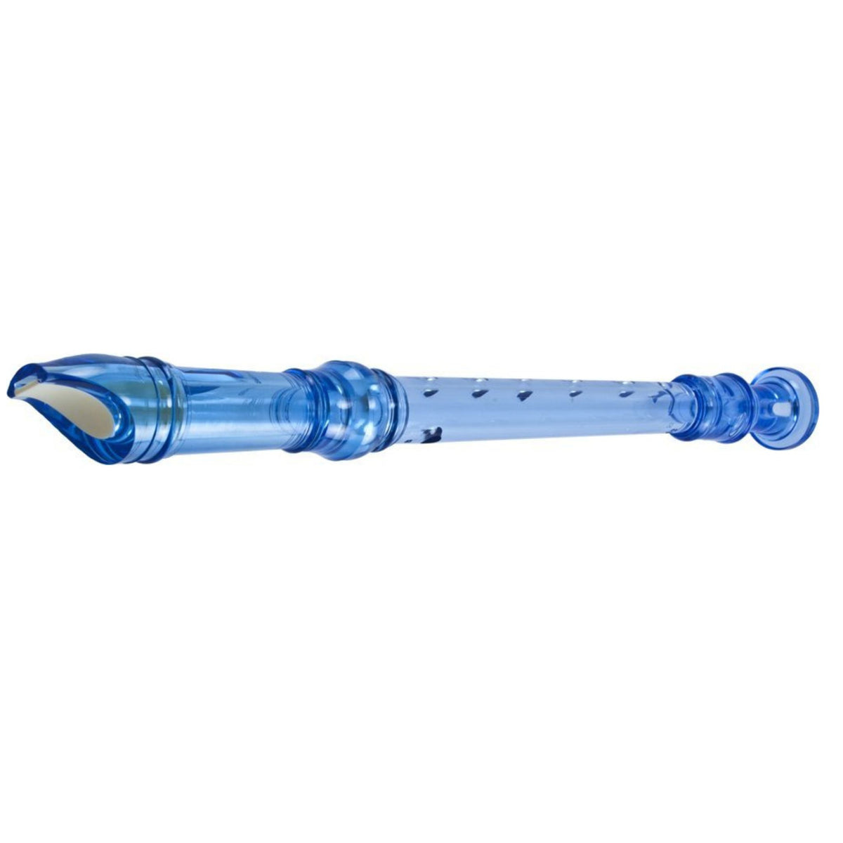 Shepherd Recorder - Soprano - Transparent Blue – Chesbro Music Company