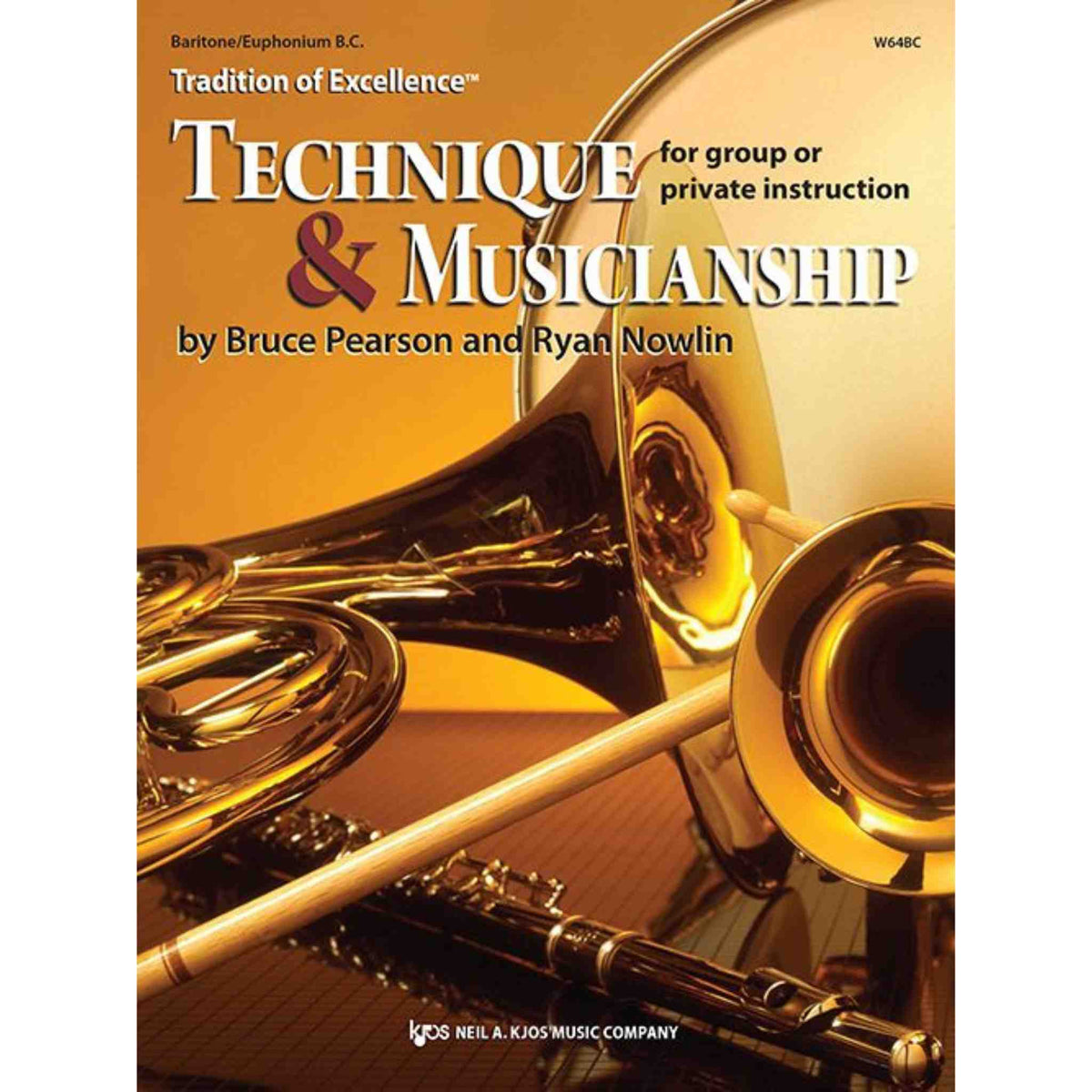 Tradition of Excellence: Technique and Musicianship - Baritone, Euphon ...